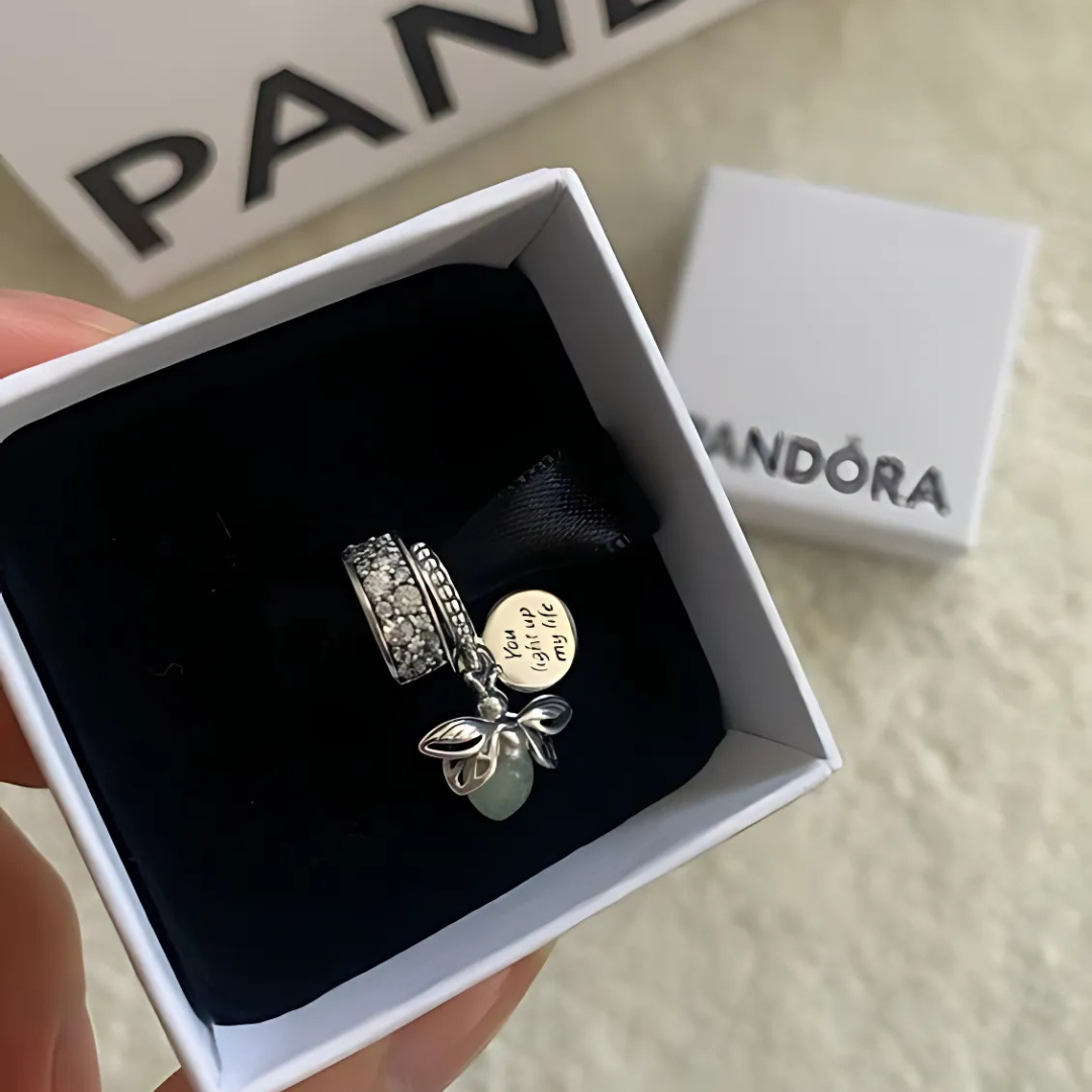 OFERTA - PULSERA PANDORA CORAZON + CHARM EVANGELINE – ZOCALO ONLINE